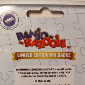 Microsoft | Jewelry | Banjo Kazooie Limited Edition Enamel Pin And Coin ...